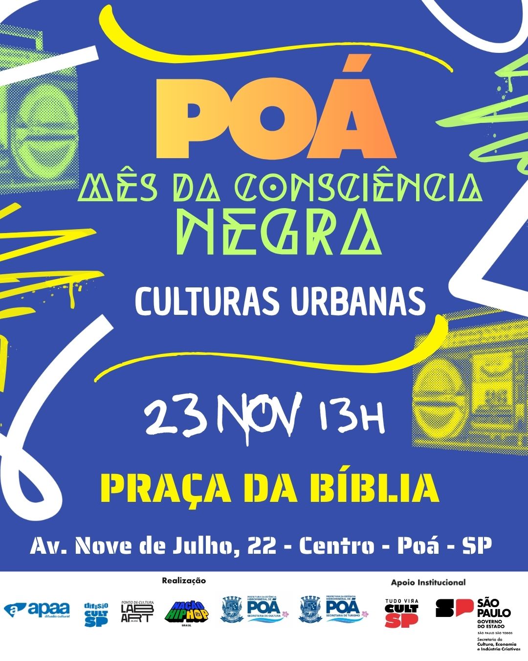 Poá celebra o mês da Consciência Negra